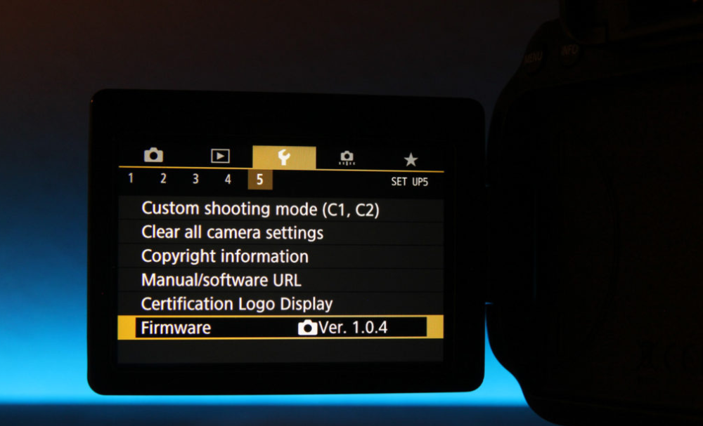 Canon 6D Mark II Firmware Update - NoKishiTa Camera