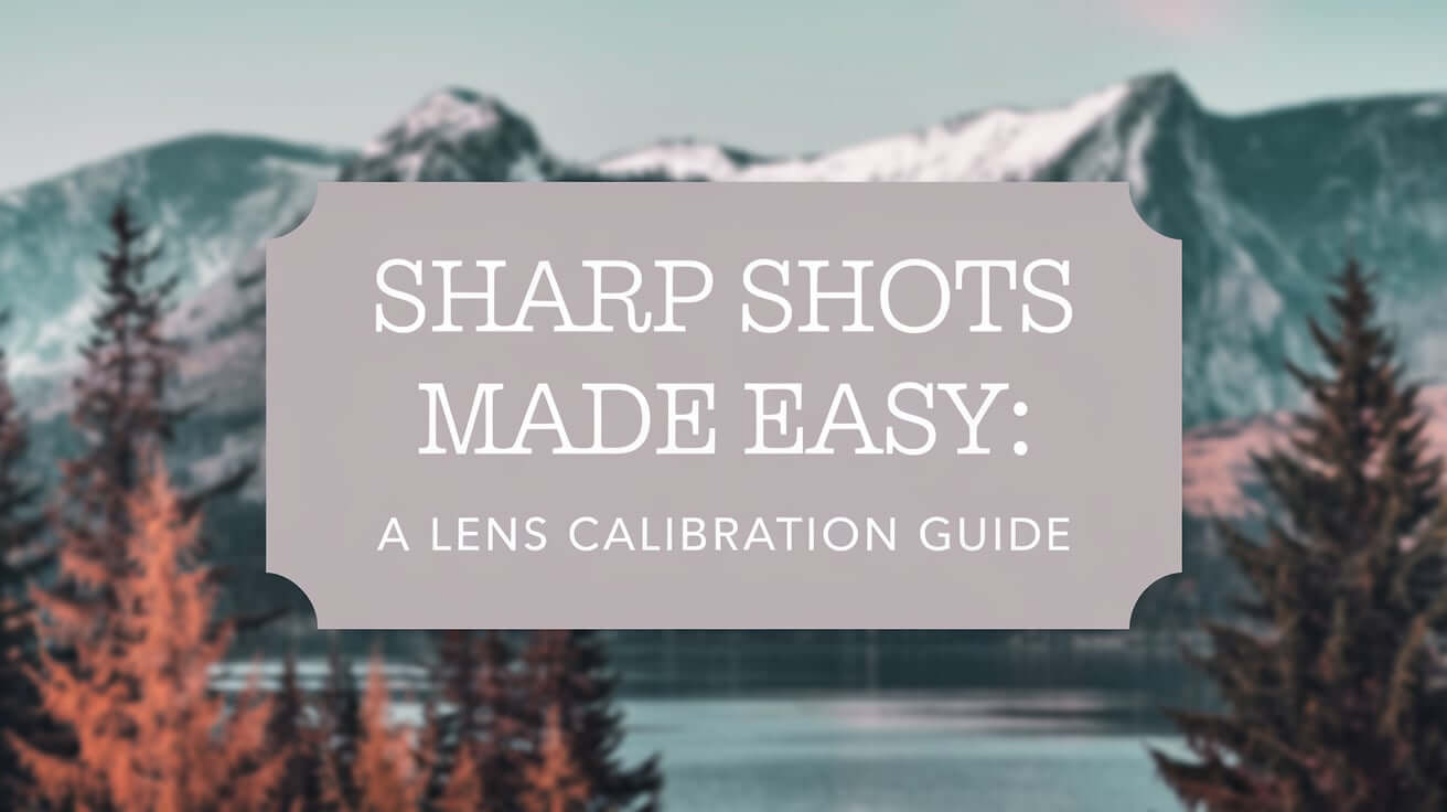 A Lens Calibration Guide: Sharp Shots Made Easy - NoKishiTa Camera